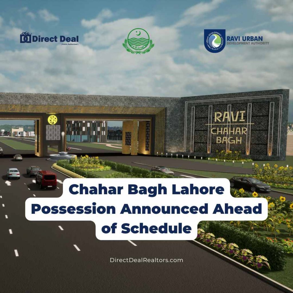 Direct Deal » Chahar Bagh Lahore Possession Announced Ahead of Payment ...