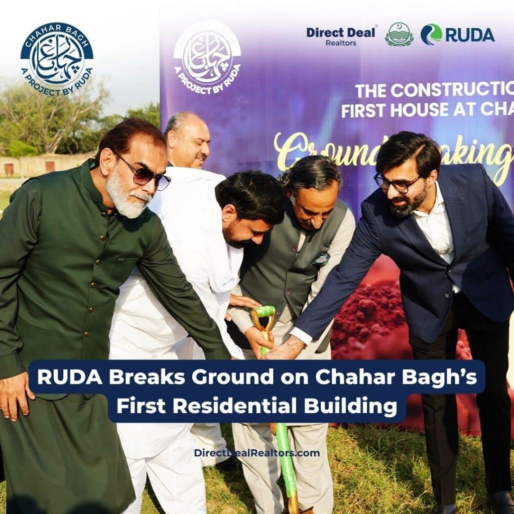 Direct Deal » RUDA Breaks Ground on Chahar Bagh’s First House ...